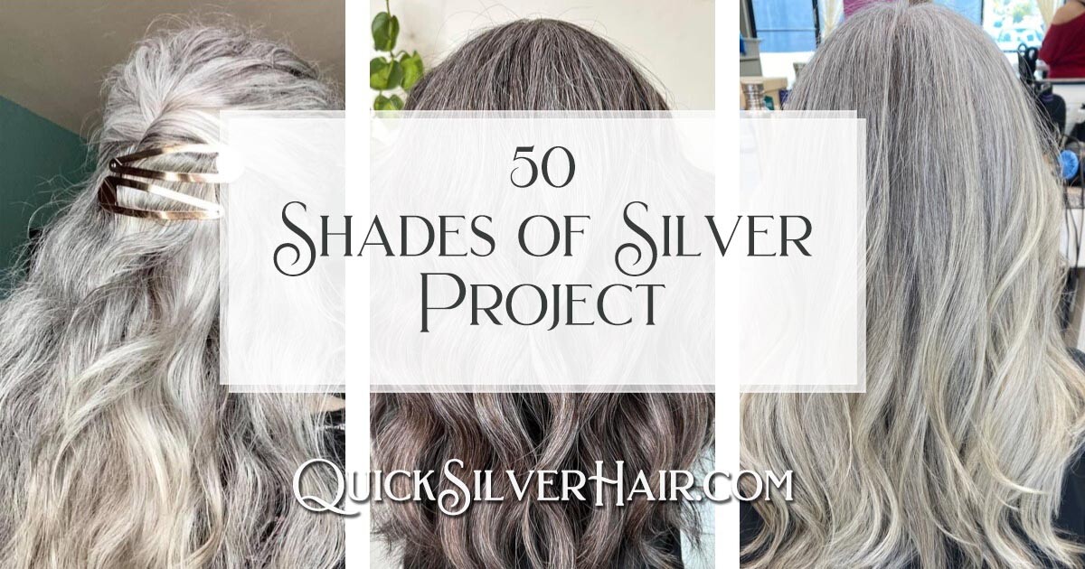 The 50 Shades of Silver Hair Project
